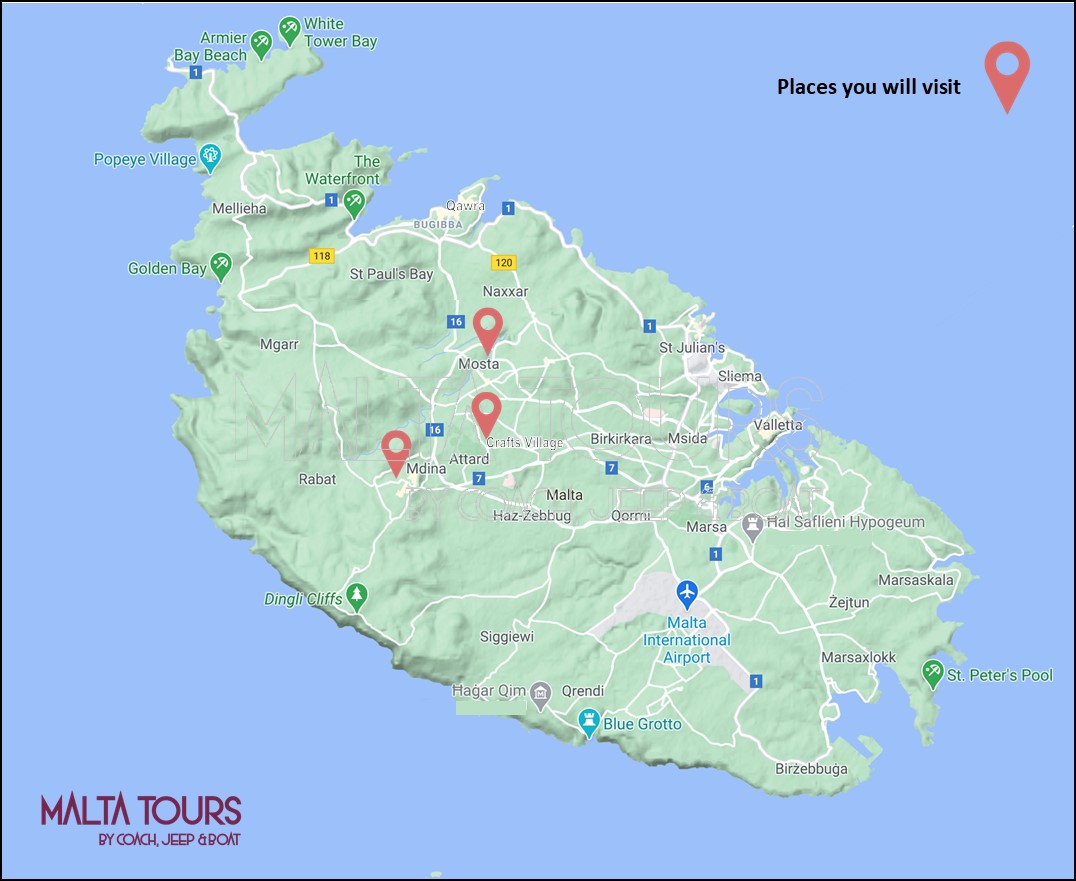 Mosta, Crafts Village & Mdina Tour | BOOK NOW